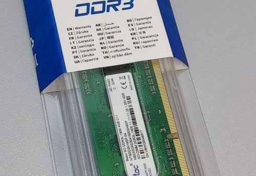 Память Netac DDR3L 4Gb PC3L-12800S Новая