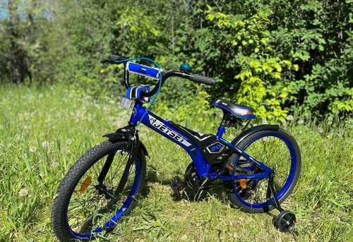 Новый велосипед 20" Jetset синий