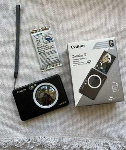 Canon zoemini s фотоаппарат моментальной печати