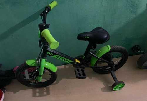 Велосипед двухколесный детский rush J14
