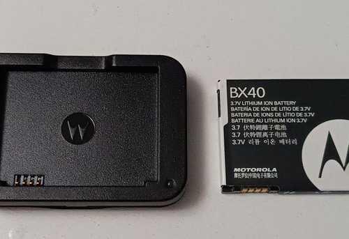 Аккумулятор Motorola BX40 + зарядное