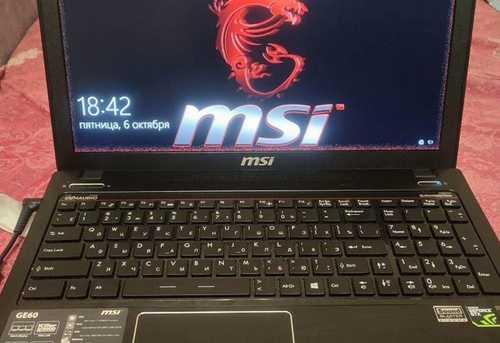 Игровой Ноутбук MSI GE60 Apache Pro 2PE-002RU