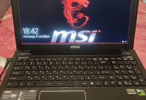 Игровой Ноутбук MSI GE60 Apache Pro 2PE-002RU