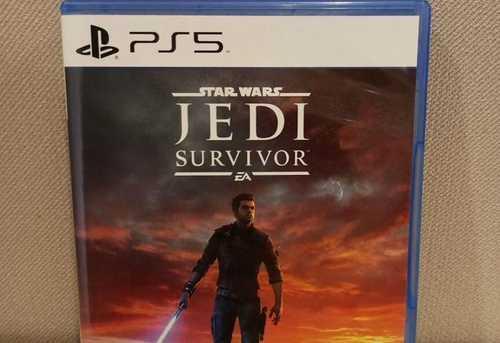 Star Wars Jedi Survivor диск PS5