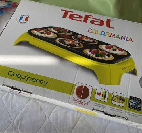Блинница электрическая tefal
