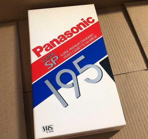 Видеокассета Panasonic super SP с записью