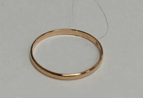 Золотое обручальное кольцо 22,5р(8400)