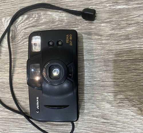 Плёночный фотоаппарат canon prima bf-80