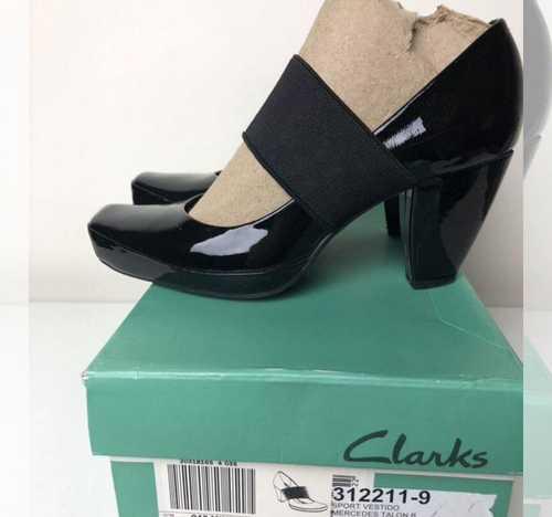 Туфли Clarks кожаные, 37 р