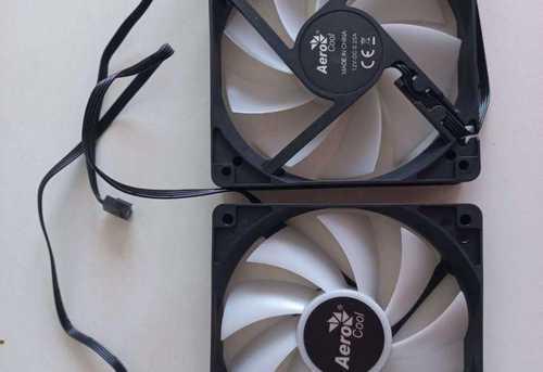 Вентиляторы 2шт Aerocool Frost 12 PWM frgb