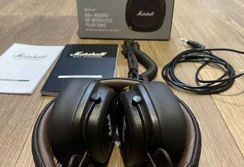 Marshall major 4 коричневые