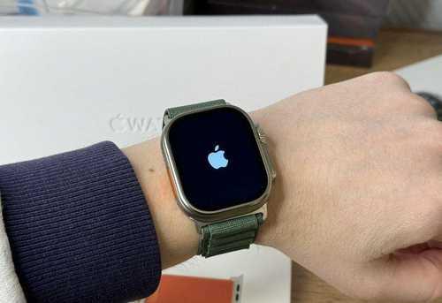 Apple Watch Ultra 2 / яблочко при включении