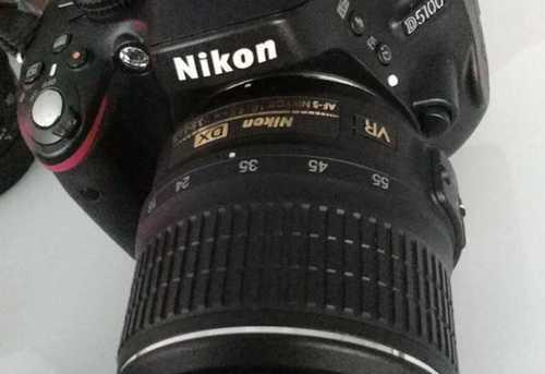 Фотоаппарат nikon D5100 + доп. аксессуары