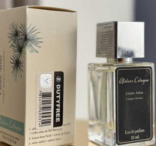 Atelier cologne cedre atlas