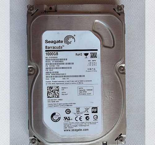 Жесткий диск Seagate ST1000DM003