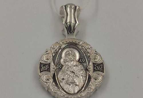 Серебряная Владимирская икона Божией Матери, 127