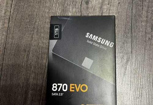 Новый SSD Samsung 870 Evo 1Tb Жесткий диск