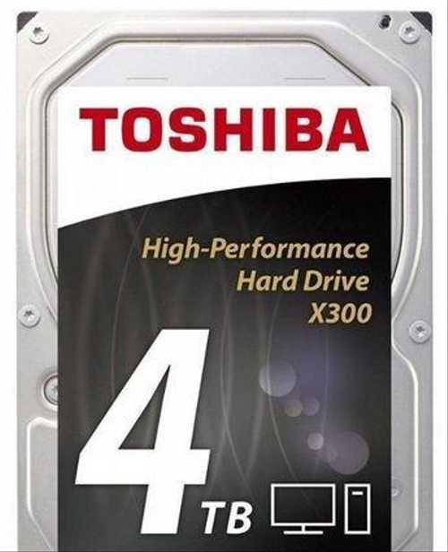 Жесткий диск Toshiba 4 Tb X300 hdwe140uzsva