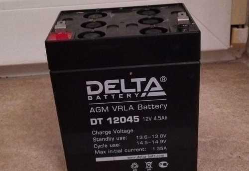 Аккумулятор delta 12v