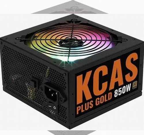 Блок питания Aerocool kcas plus gold 850W argb, 85