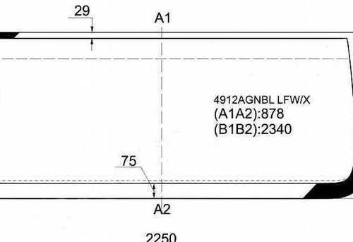 XYG Стекло лобовое Man Tga-Series 00-07 / Tgx-Seri