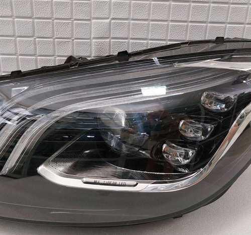 Фара левая Mercedes W222 рестайлинг