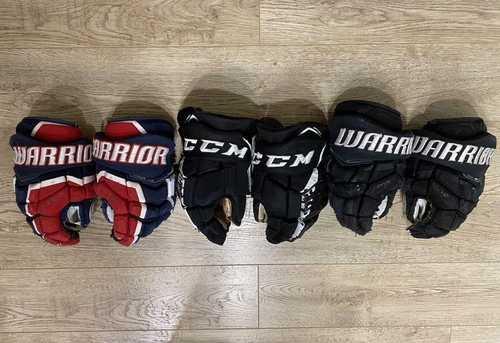 Перчатки краги хоккейные CCM Warrior