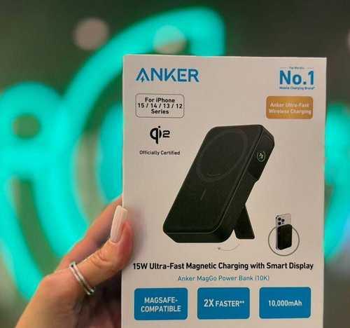 Аккумулятор Anker 633 MagGo Power Bank 10K Qi 2