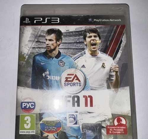 Диск Playstation 3(PS3) FIFA 11