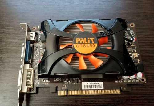 Видеокарта Palit Gts 450 1 gb ddr3 128 bit