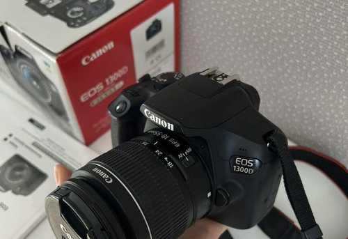 Зеркальный фотоаппарат Canon 1300d