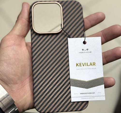 Чехол kevlar на iPhone 16 Pro/16 Pro max Keephone