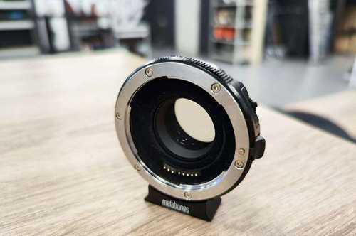 Фото переходник Metabones Speed Booster EF-MFT