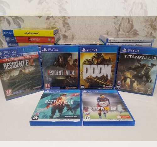 PS4 Fifa/ Resident/ Battlefield/ Doom/ TitanFall