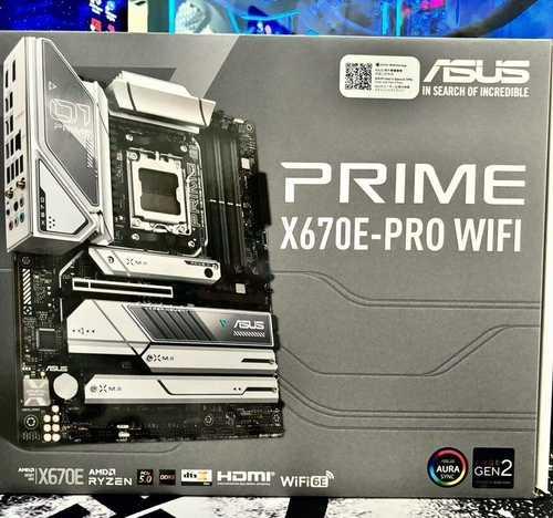 Asus prime X670E-PRO wifi материнская плата новая