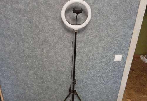 Кольцевая лампа со штативом