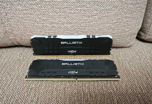 Crucial Ballistix RGB 2x 8гб 3600 DDR4 Black