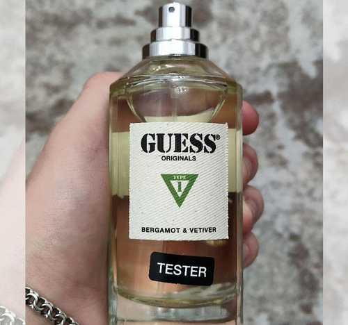 Духи guess bergamot & vetiver