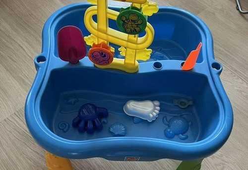Детский стол для игры с водой