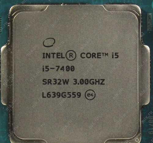 Процессор i5 7400