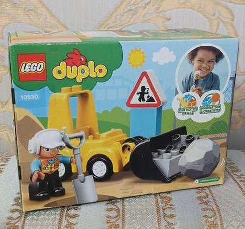 Lego duplo экскаватор