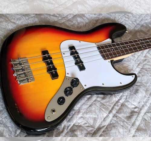 Бас гитара Aria Pro II STB Jazz Bass 2023