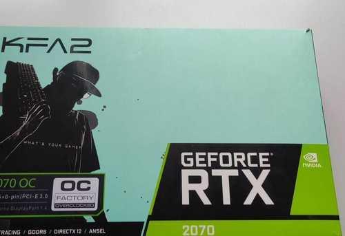 Видеокарта geforce rtx 2070 kfa2 oc