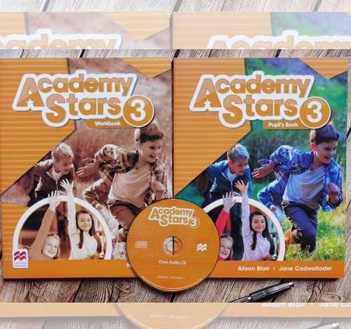 Academy stars 3 (Pupil's Book, WorkBook, CD)