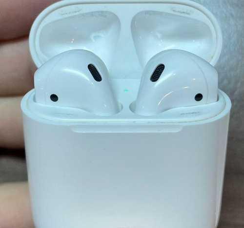 Беспроводные наушники apple airpods 1