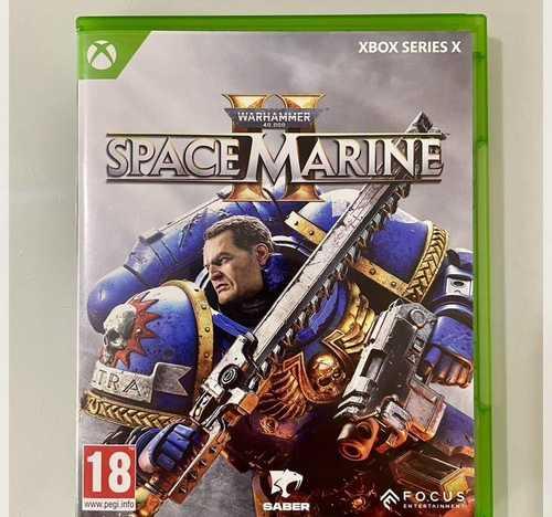 Warhammer 40000 space marines 2 xbox диск