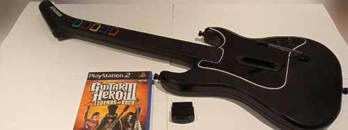 Guitar Hero 3 Legends of Rock (PS2) +Гитара