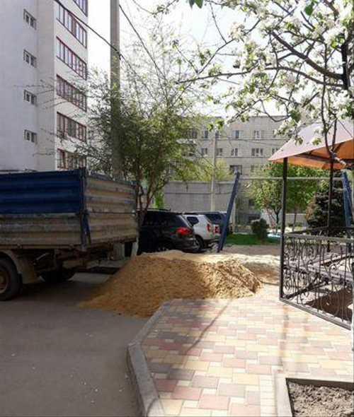 Песок,Щебень,Грунт,Вторичный щебень км009
