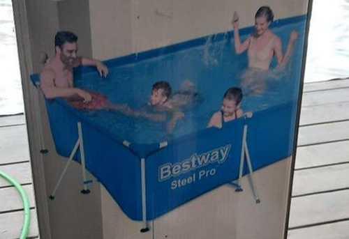 Каркасный бассейн bestway steel pro