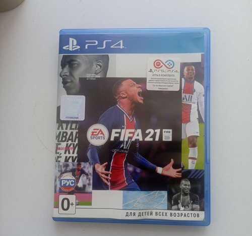 Fifa 21 ps4 диск